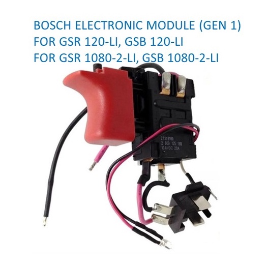 Bosch GSR 120-LI โมดูล ELECTRONIC / โมดูล ELECTRONIC GSB 120-LI ...