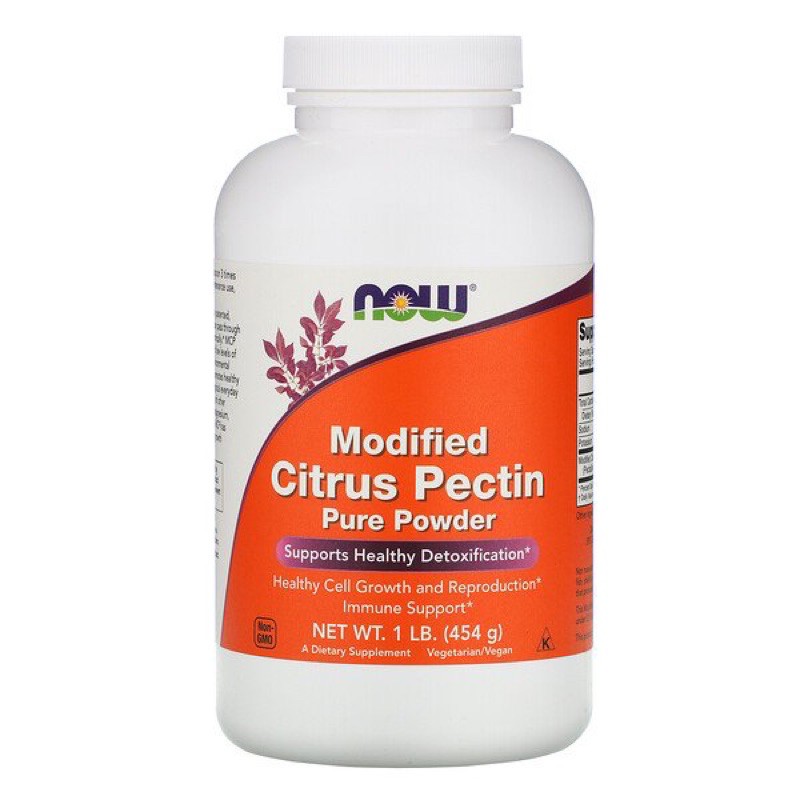 🛫พรีออเดอร์🇺🇸 Now Foods, Modified Citrus Pectin, Pure Powder, 1 lb (454 ...