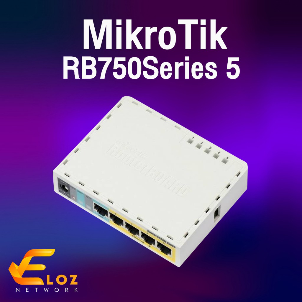 Mikrotik RouterBoard RB750Series 5(Up) | Shopee Thailand