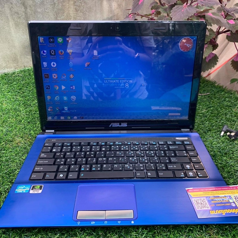 Notebook Asus A43sd - vx584d มาใหม่เครื่องใช้งานได้ปกติ ได้ชุดชาร์จ ...