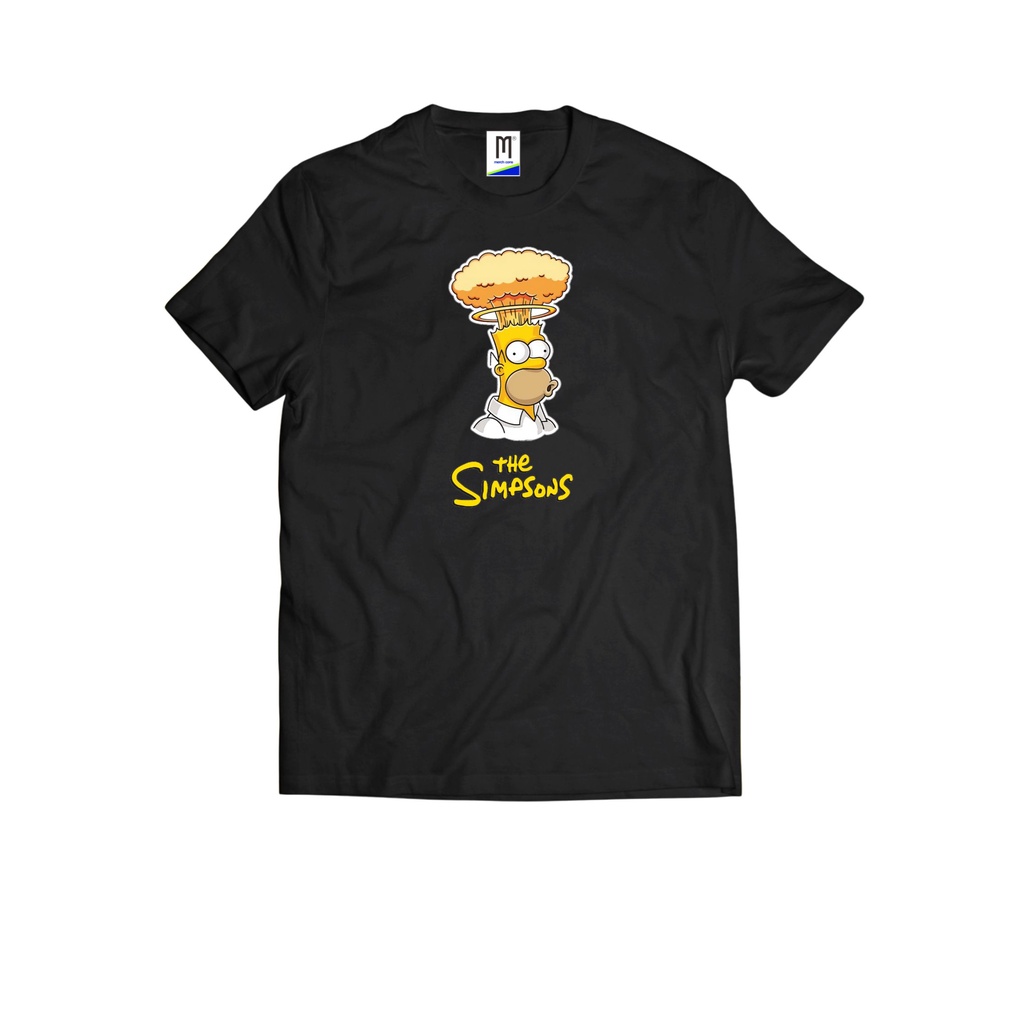 ผ้าฝ้ายแท้Am38 | เสื้อยืด พิมพ์ลายอนิเมะ THE SIMPSONS MERCHCONS APPAREL ...
