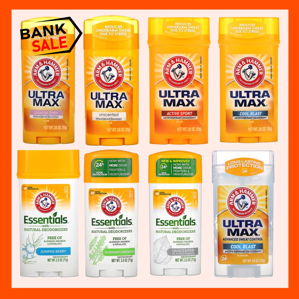 📢พร้อมส่ง 🔔 Arm & Hammer, UltraMax ผลิตภัณฑ์ลดเหงื่อและระงับกลิ่นกาย ...