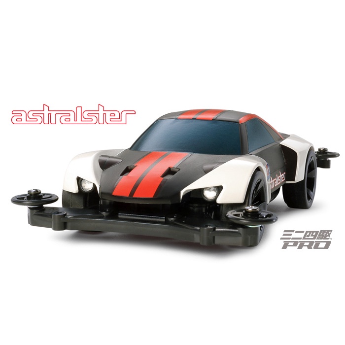 Mini 4 WD รถรางมอเตอร์ Tamiya 18634 ASTRALSTER MINI 4WD PRO SERIES [1/ ...