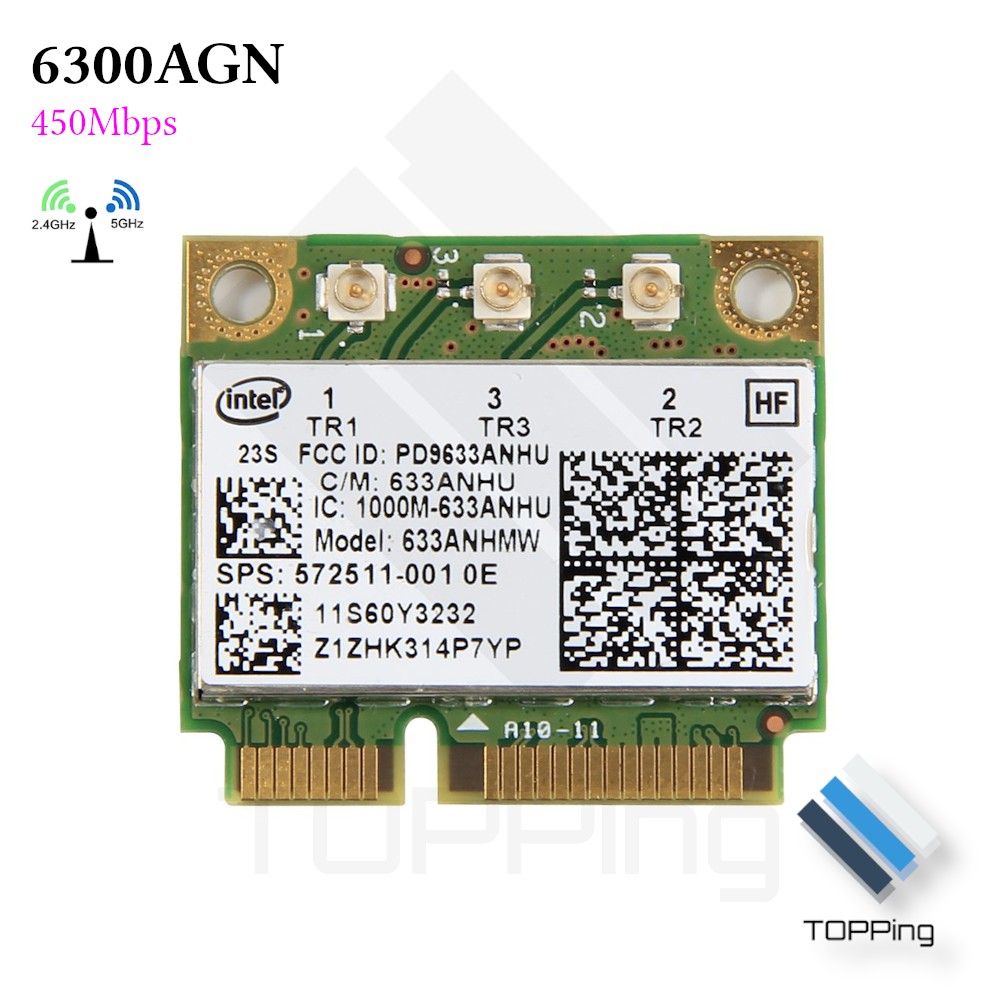 Intel 6300 AGN PCI-E Wireless WiFi N Card Intel Ultimate-n 6300agn 802 ...