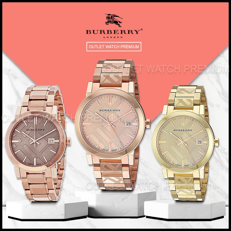 BURBERRY รุ่น BU9039 BU9145 BU9034 ของแท้100% นาฬิกาแบรนด์เนม นาฬิกา ...