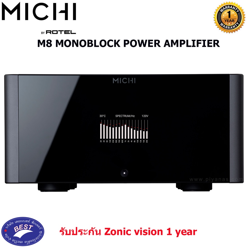 MICHI M8 MONOBLOCK POWER AMPLIFIER 1080W/Ch | Shopee Thailand