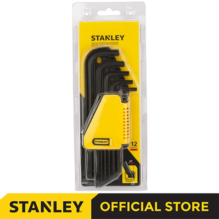 Stanley Ballpoint Hex Key Set / Metric Hex Key 12 ชิ้น 69-257 | Shopee ...