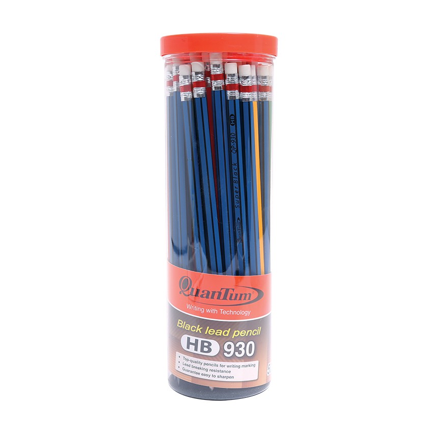 ควอนตั้ม ดินสอดำ HB QP930 บรรจุ 50 แท่ง QUANTUM BLACKLEAD PENCIL HB ...