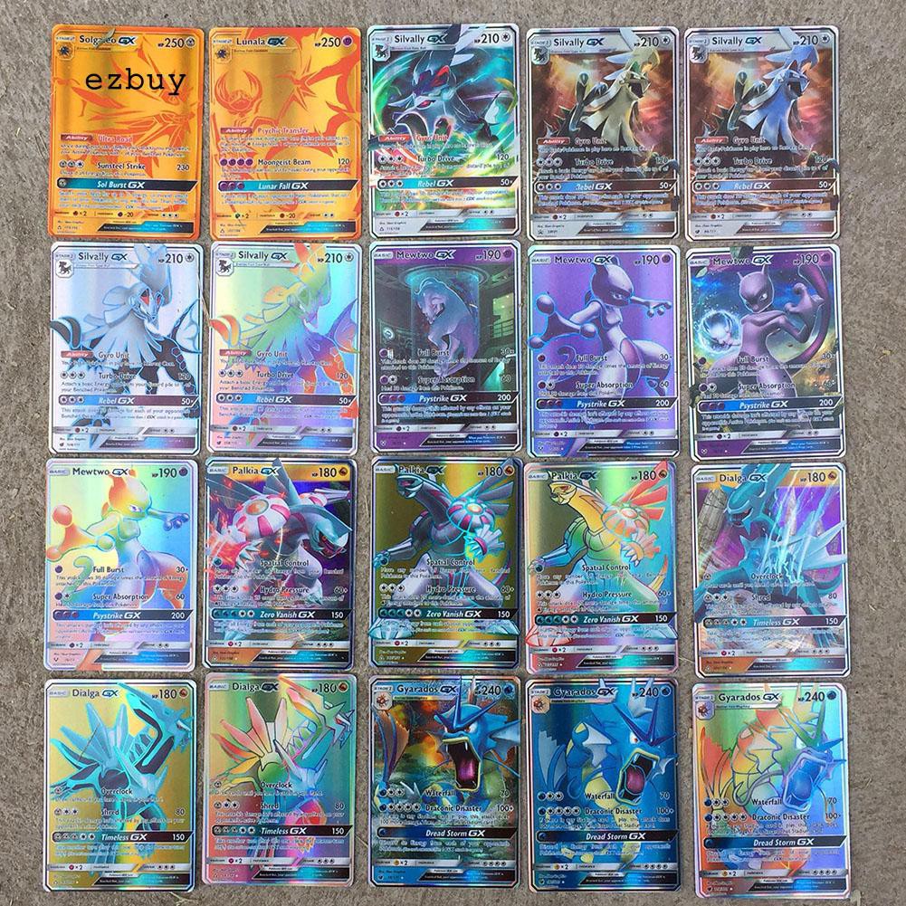 [EY] การ์ดพลังงาน Mega EX GX Pokemon TCG ของเล่นสําหรับเด็ก 100 ชิ้น ...
