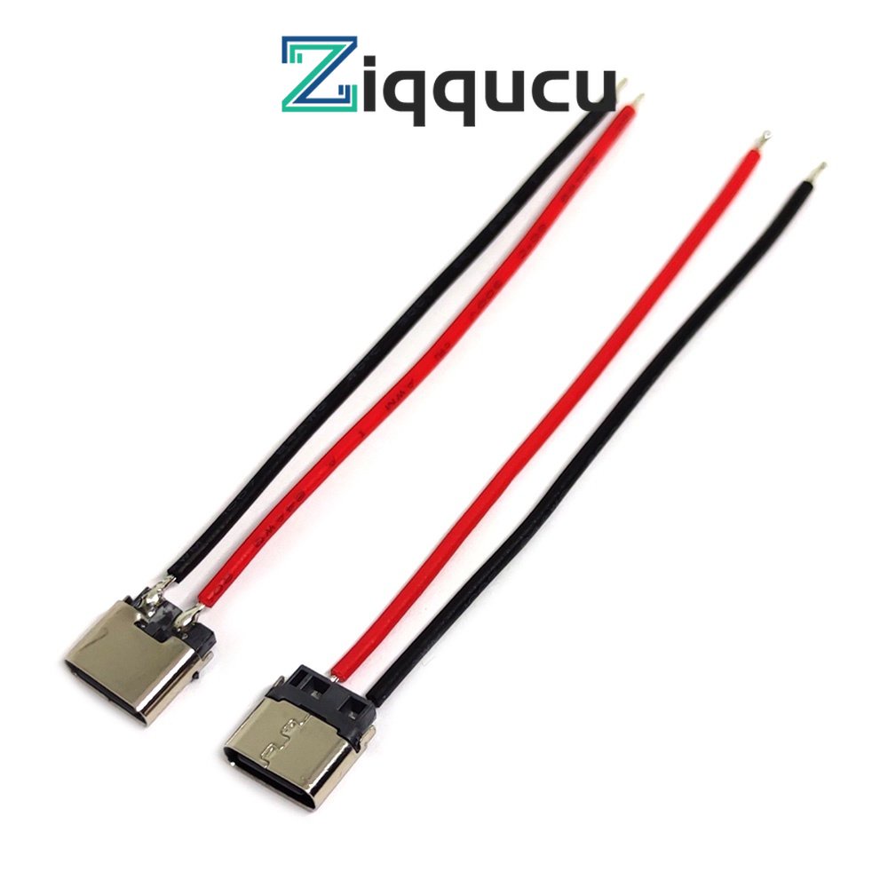Ziqqucu สายเคเบิลเชื่อมต่อ USB Type-c 2P ตัวเมีย สําหรับ Type-c อินเตอร์เฟส โทรศัพท์มือถือ ...