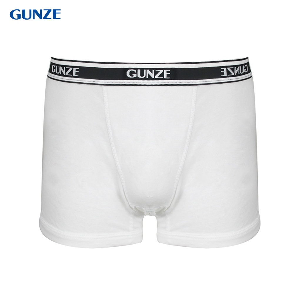 [Pack 2] GUNZE กางเกงในชาย Boxer แพ็คคู่ รุ่น GS7401 คละสี (แพ็ค 2 สี ขาว ดำ) | Shopee Thailand