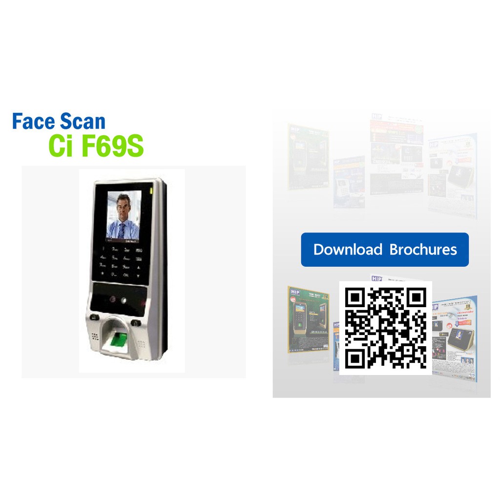 เครื่องสแกนใบหน้า HIP Ci f69s | Shopee Thailand
