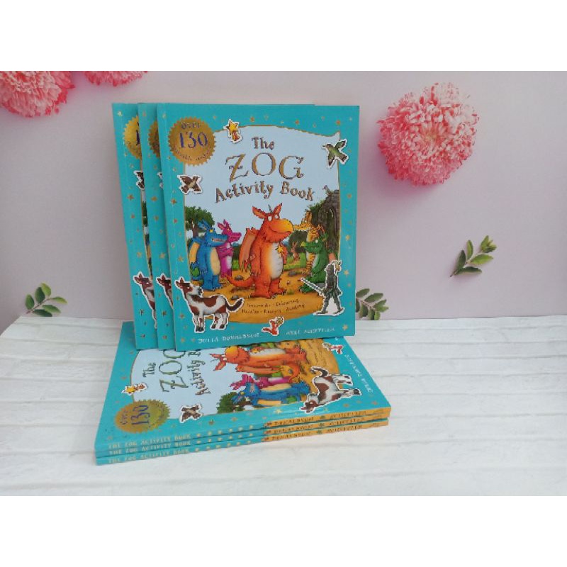 The Zog Activity book. by Julia Donaldson , Axel Scheffler หนังสือปก ...