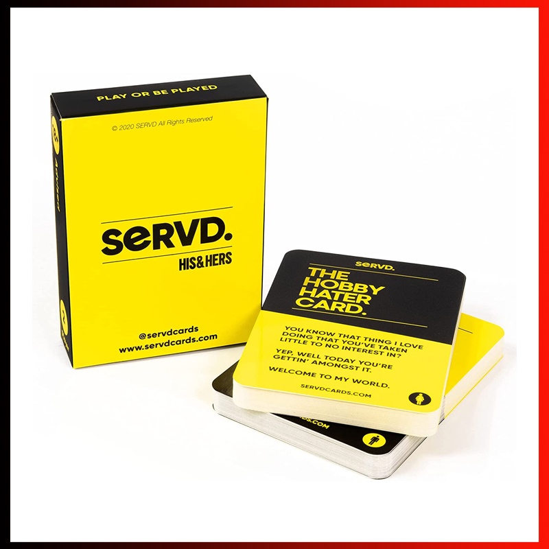 การ์ดเกม SERVD. การ์ดเกม The Hilarious Real-Life สําหรับคู่รัก | Shopee ... การ์ดเกม SERVD. การ์ดเกม The Hilarious Real-Life สําหรับคู่รัก | Shopee ...
