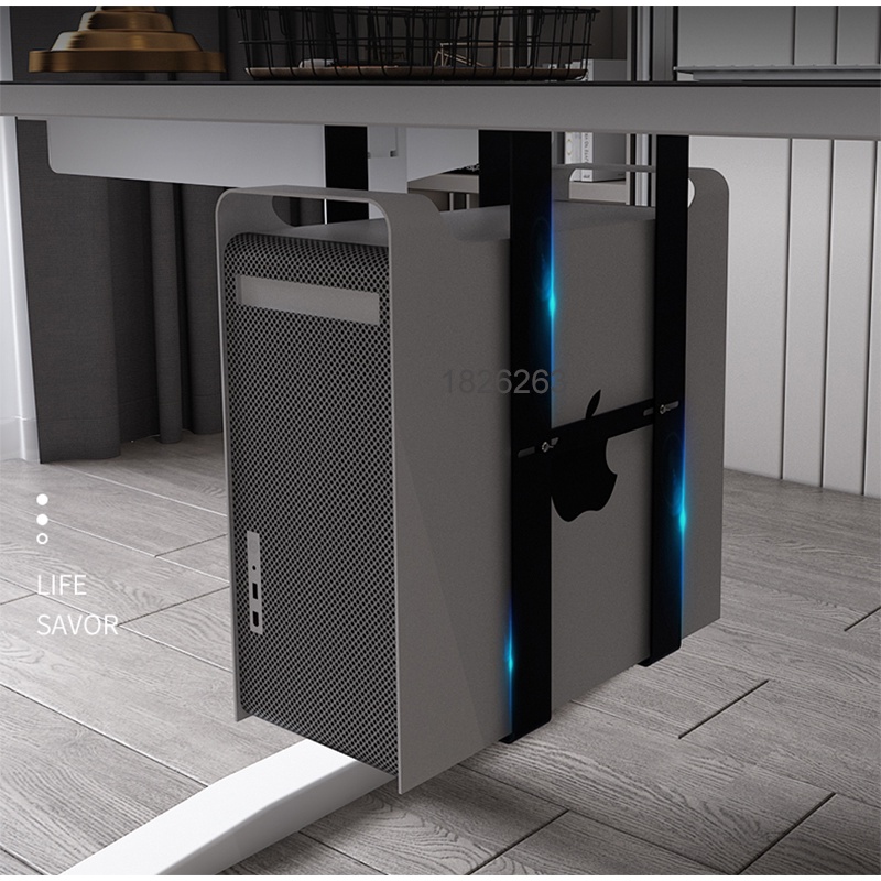 GD05 Universal PC Case Holder Under Desk Adjustable CPU Stand Lift ...