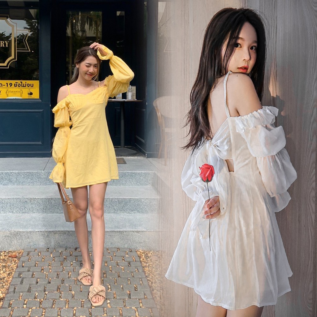 KAYASIS~ ️ | FV04 MERRIEL DRESS | Shopee Thailand
