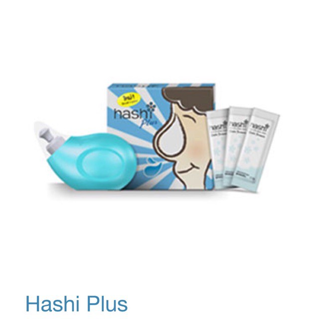 Hashi Plus ฮาชิพลัส อุปกรณ์ล้างจมูก พร้อมซอง 15'S | Shopee Thailand