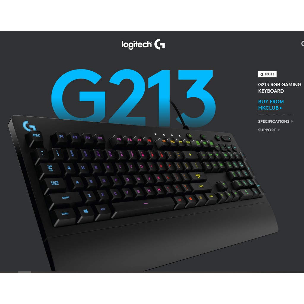 【PH STPCK】Original Logitech G213 & G102 Prodigy RGB Gaming Keyboard ...