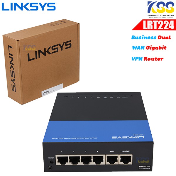 Linksys LRT224 VPN/Loadbalance Router | Shopee Thailand