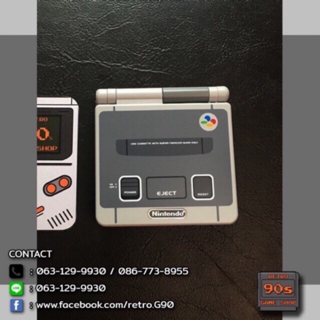 NINTENDO GAMEBOY ADVANCE SP BRIGHTER / BODY PART CLONE | Shopee Thailand