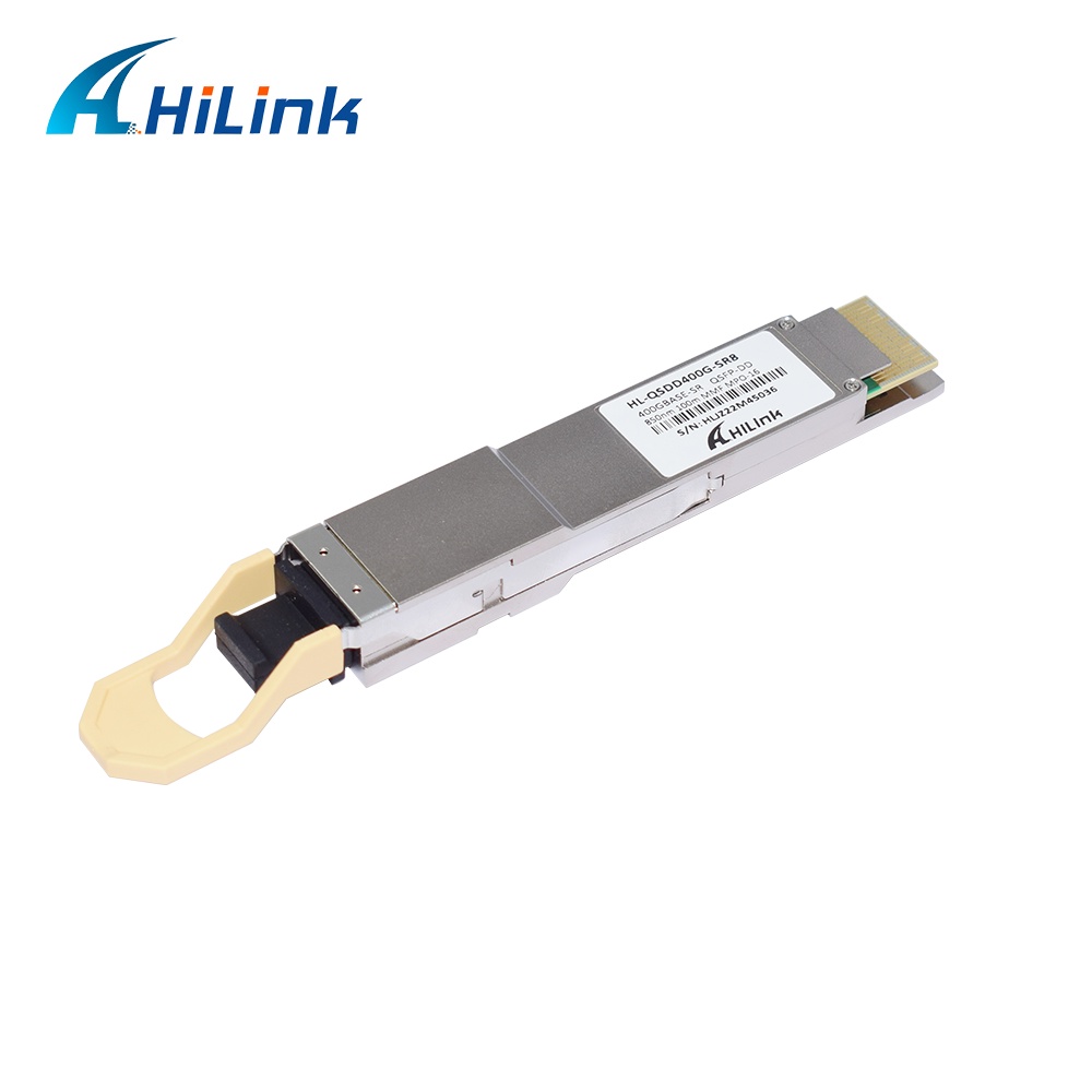 Hilink New Product 400G QSFP DD SR8 100M 850NM MPO Connector Fiber ...