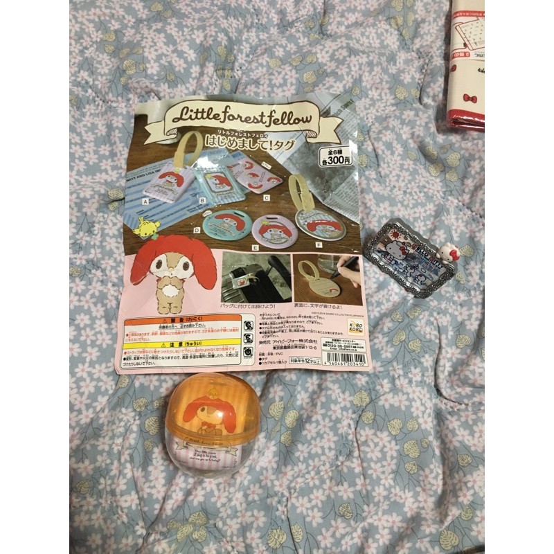 กาชาปอง Little forest fellow แท๊กห้อยกระเป๋า มี 6 แบบ | Shopee Thailand