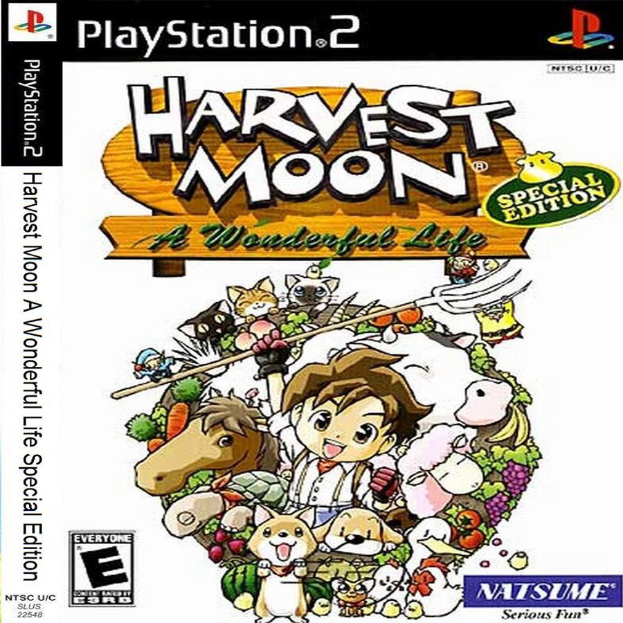 จอยเกมส์ ps2 แผ่นเกมส์ ps2 แผ่นเกมส์ PS2 (ส่งไว) Harvest Moon All (USA ...
