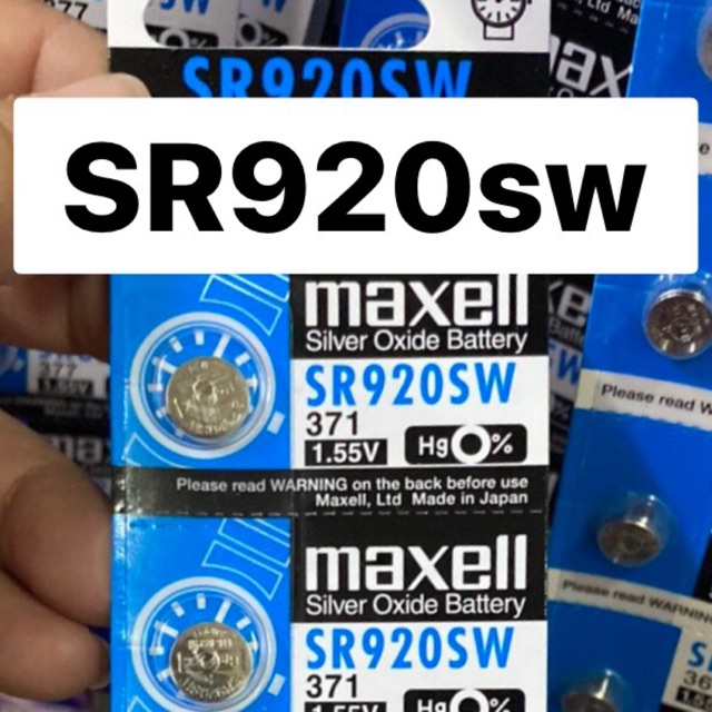 ถ่านนาฬิกา Maxell SR920SW ได้5ก้อน | Shopee Thailand
