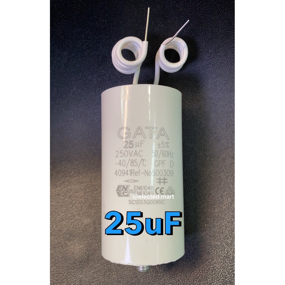 CAPACITOR 25uF และ 32uF 220VAC | Shopee Thailand