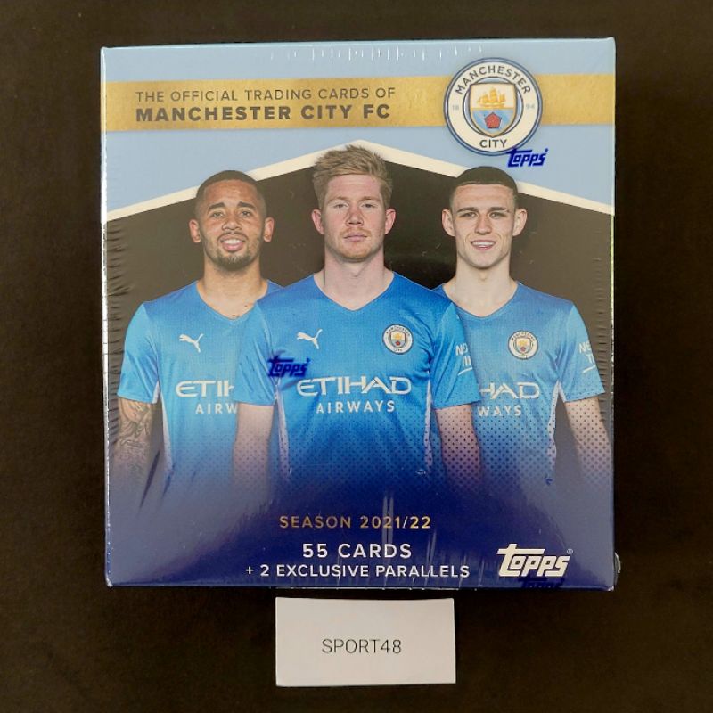 กล่องแมนซิตี้ Topps Manchester City Team Set Box | Shopee Thailand