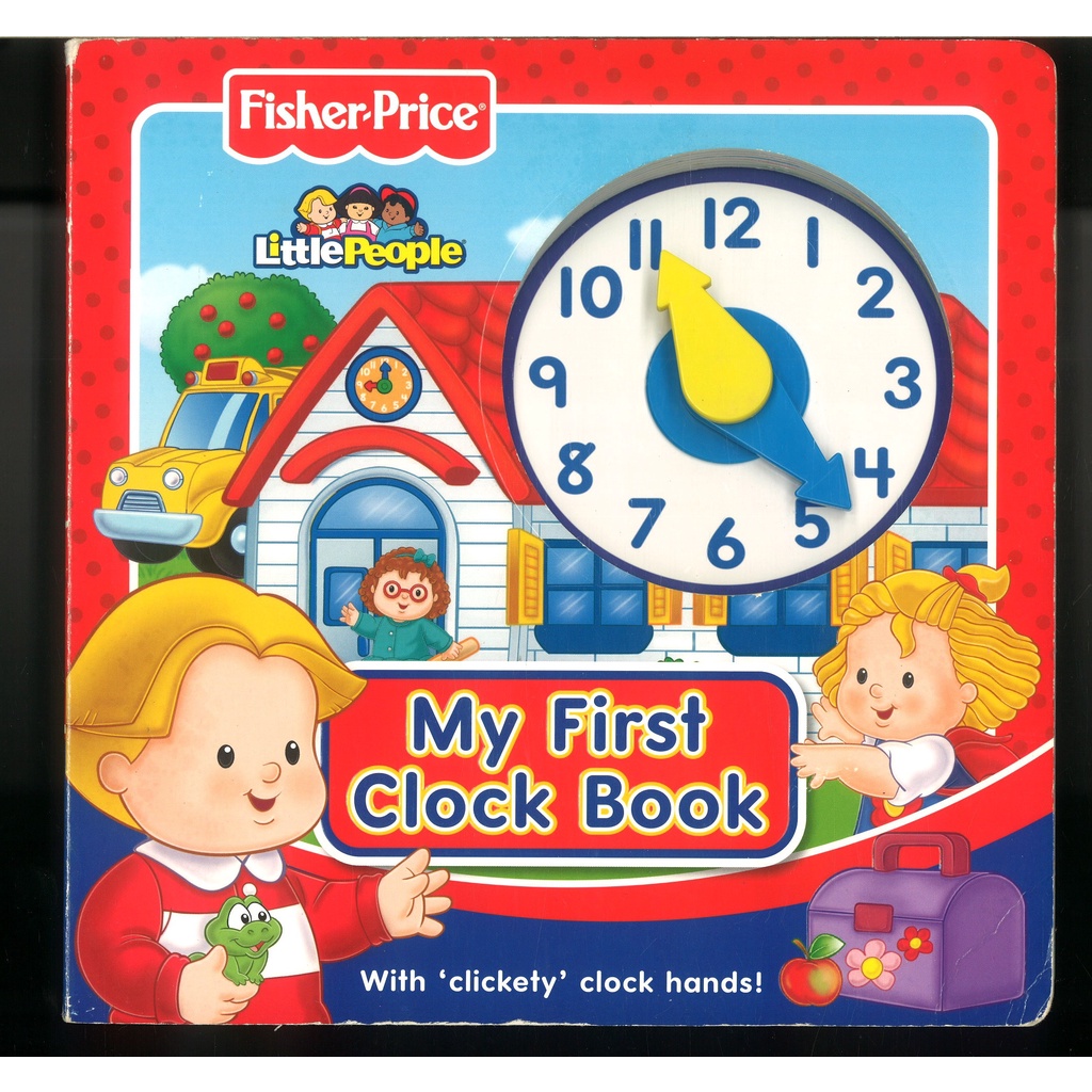 Fisher Price My First Clock Book -sp2 | Shopee Thailand