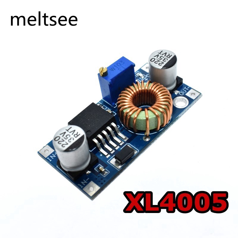 Xl4005 DC-DC แผงโมดูลพาวเวอร์ซัพพลาย 5A 75W ปรับระดับได้พลังงานขนาดใหญ่ ...