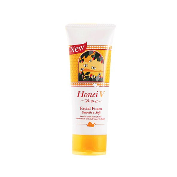 BSC HONEI V-BSC FACIAL FOAM ฮันนี่ วี-บีเอสซี เฟเชียล โฟม[100ก. ...