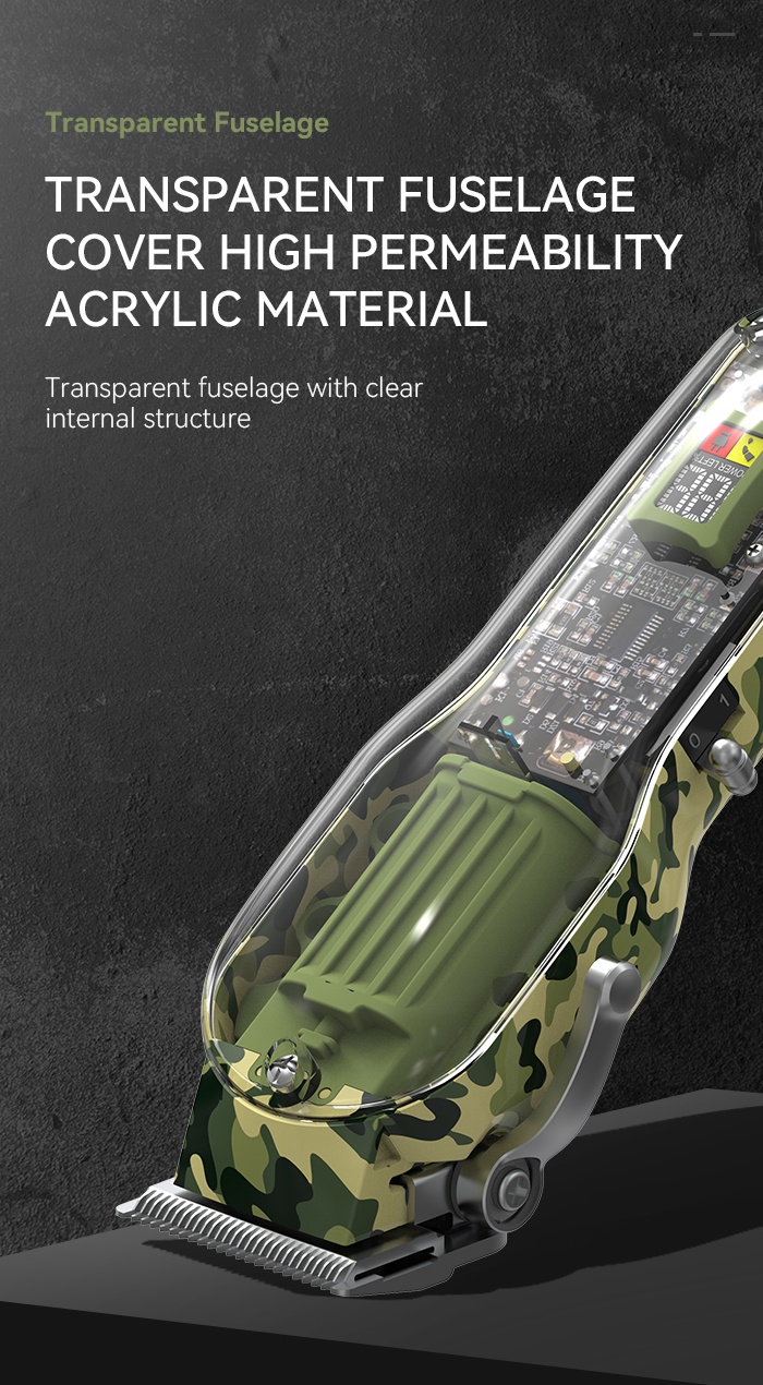 Kemei KM-1926 เครื่องปัตตาเลี่ยนตัดผมไฟฟ้า หน้าจอ LCD ชาร์จ USB | Shopee Thailand