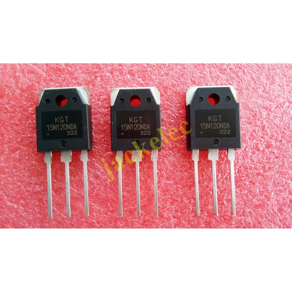 แท้ kgt 15n120ndh TO-3P 15n120 เตาแม่เหล็กไฟฟ้าที่ใช้กันทั่วไป IGBT ...