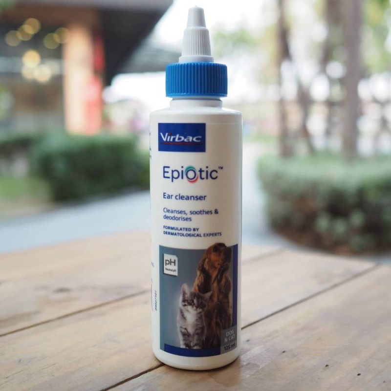 Virbac epi-otic ear cleansing น้ำยาเช็ดทำความสะอาดหู สำหรับสัตว์เลี้ยง ...