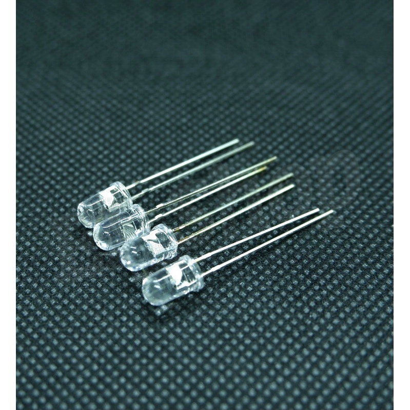 LED Ultra Bright 3mm 3v / 20ชิ้นต่อล๊อต มีหลายสีให้เลือก สีแดง,น้ำเงิน ...