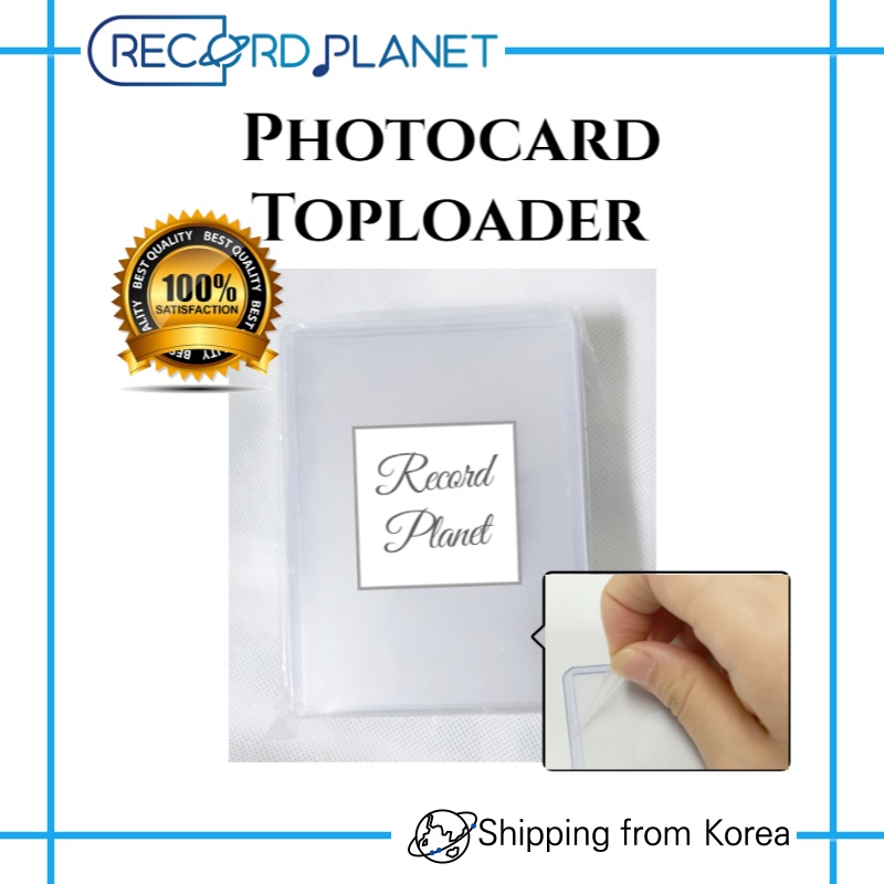 KPOP PHOTOCARD TOP LOADER Transparent | Shopee Thailand