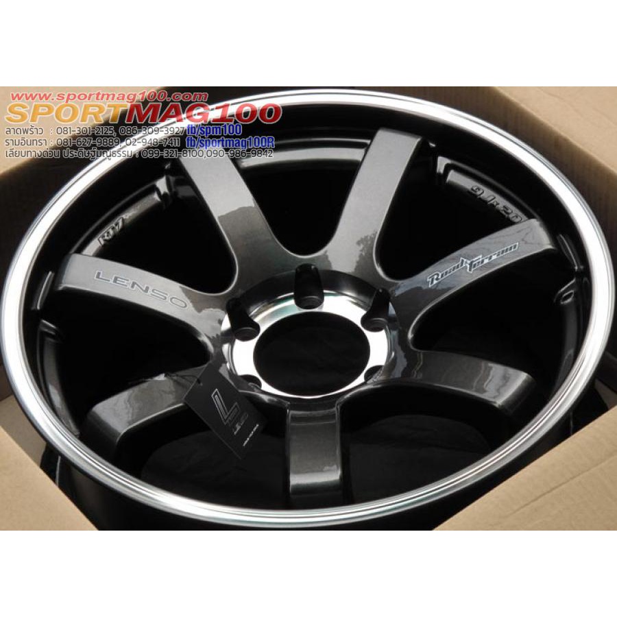 [16572] แม็กซ์ใหม่ฮิต Lenso RT7 สีไฮเปอร์แบล็ค ขนาด 9-20นื้ว 6รู139 Offset20 | Shopee Thailand