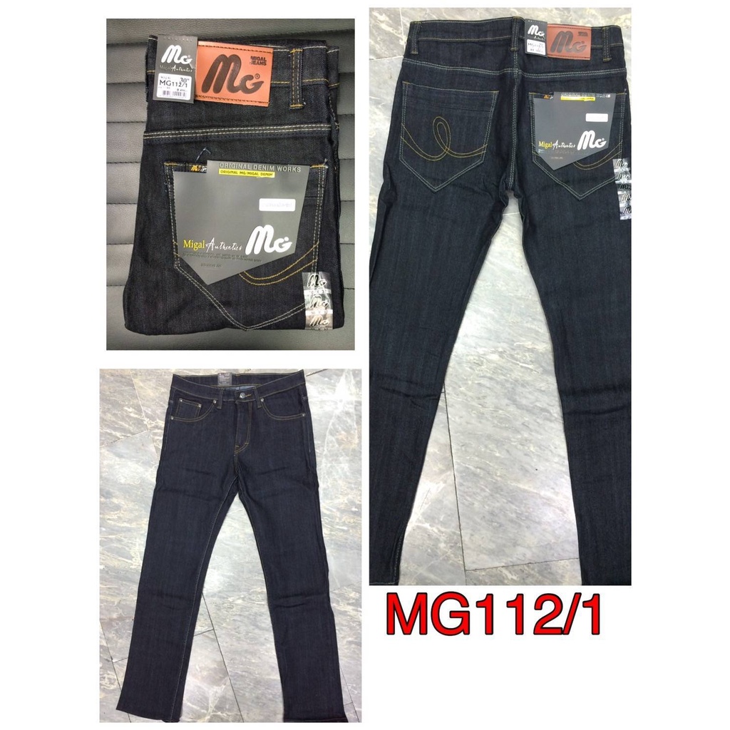 No.MG112 โค้ด BEL495EG ขั้นต่ำ 99 ลด 25 บาท Mc Jeans กางเกงยีนส์ขาทรง ...