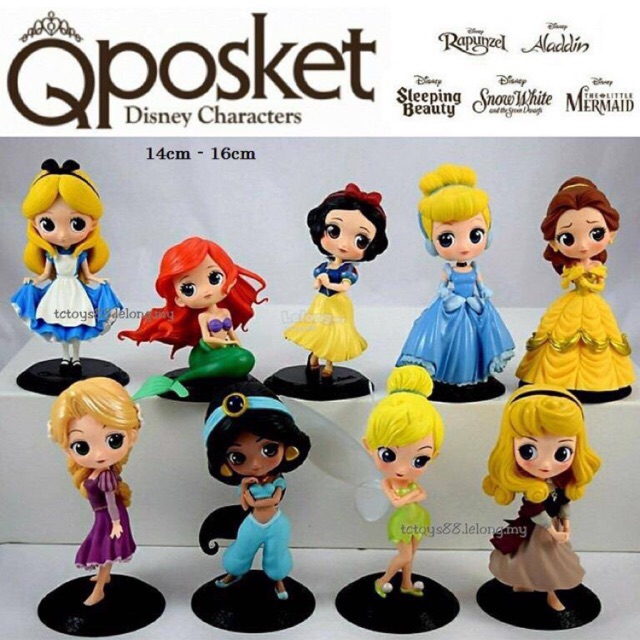 [พร้อมส่งทุกลาย!] Q Posket Disney Princess Model | Shopee Thailand