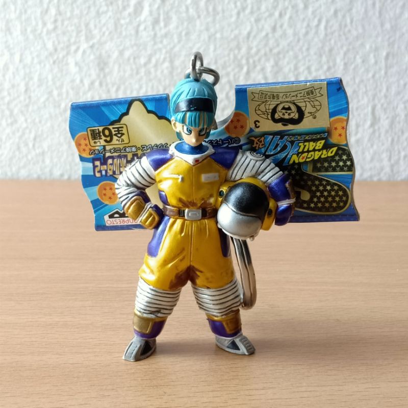 พวงกุญแจฟิกเกอร์ คุณบลูม่า ชุดนักบินอวกาศ DRAGON BALL Z Bulma Space ...