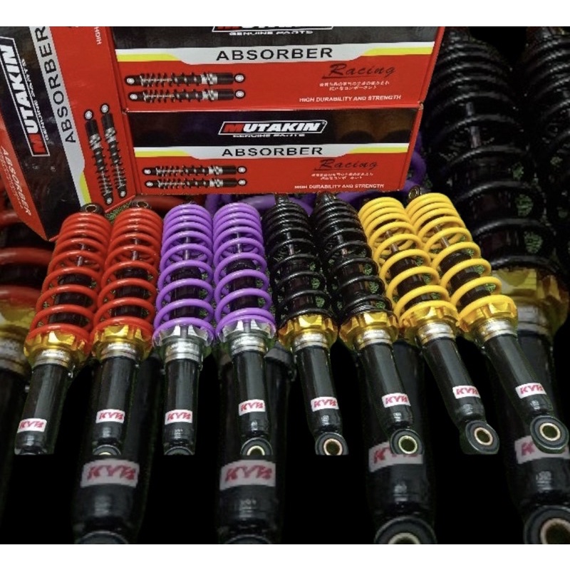 Rxz/ex5/kriss/w125 MUTAKIN KYB THAI ABSORBER 330MM | Shopee Thailand