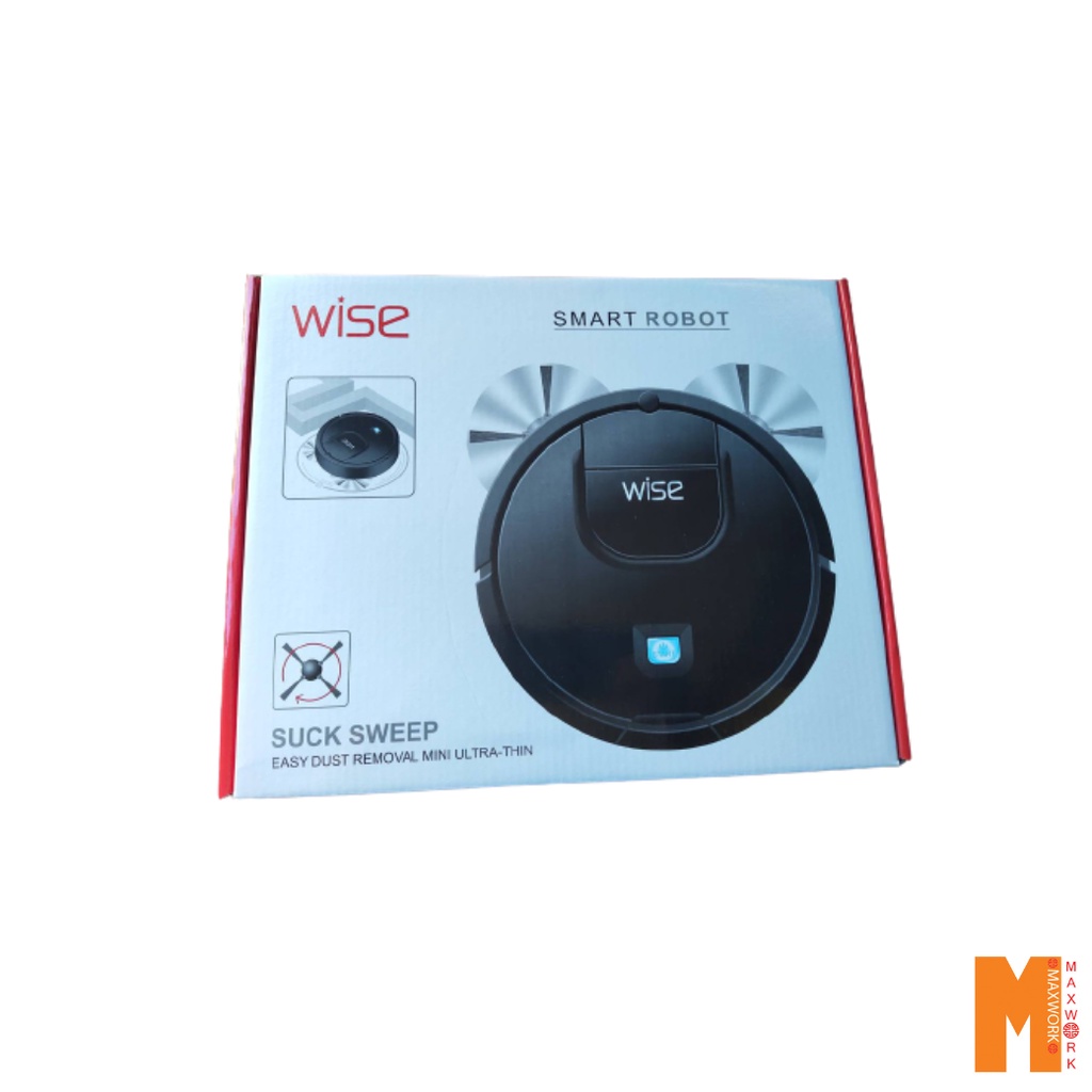 เครื่องดูดฝุ่นไร้สาย WISE SMART ROBOT | Shopee Thailand