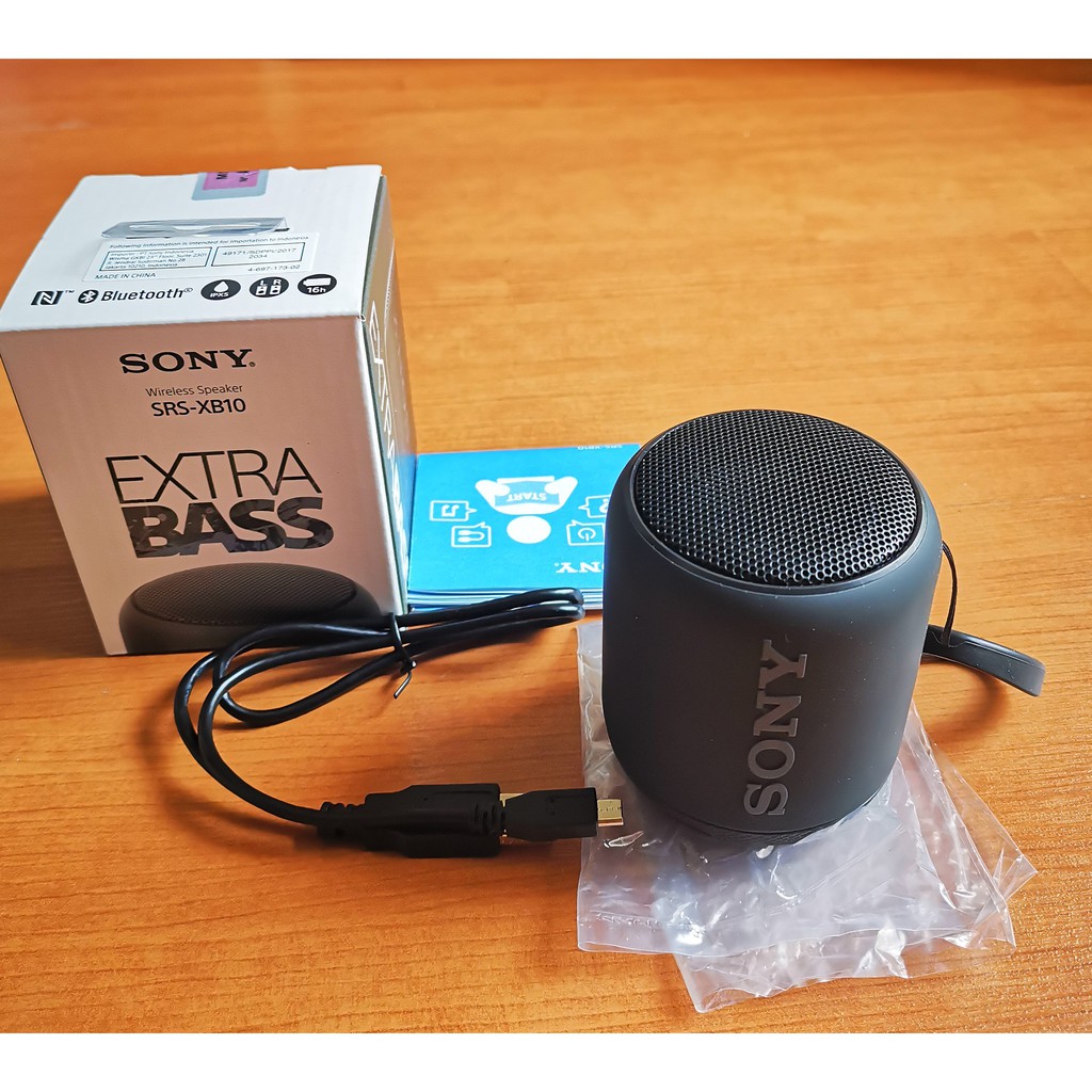 [มือสอง] Sony SRS-XB10 ลำโพง BLUETOOTH® แบบพกพา EXTRA BASS™ XB10 | Shopee Thailand