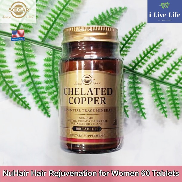 Solgar - Chelated Copper 100 Tablets ธาตุทองแดง | Shopee Thailand