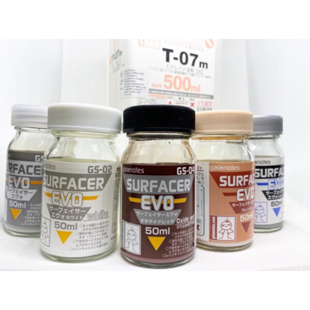 HY GAIANOTES Surfacer Evo 50ml สีรองพื้น สีไกอา ไกอา gaia gundam gunpla ...
