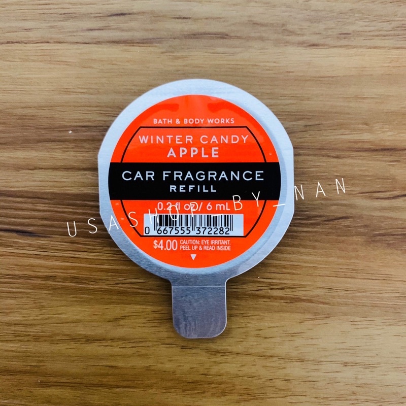 Bath And Body Works Scentportable แผ่นน้ำหอมใส่รถ 1 แผ่น ราคาเดียวกัน