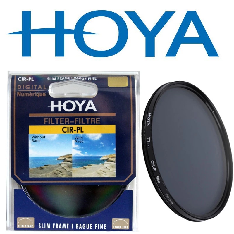 HOYA CPL Filter 77mm Circular Polarizing CIR-PL SLIM CPL Polarizer ...