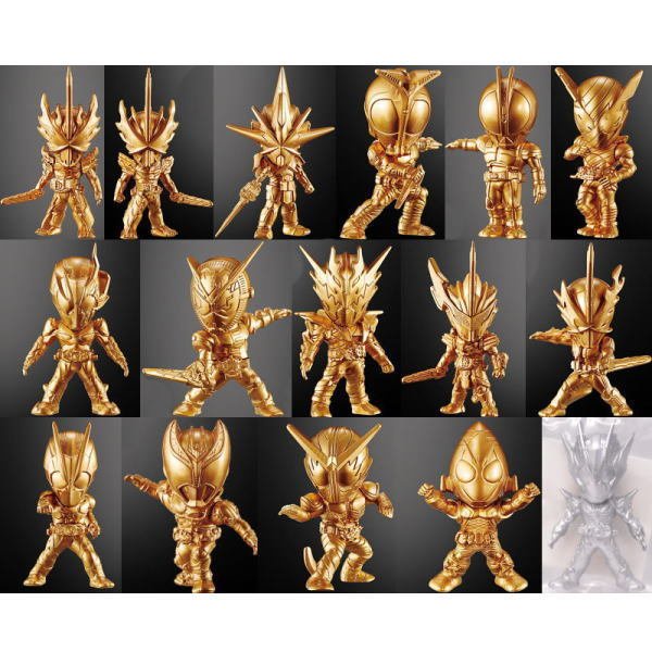 สุ่ม Bandai Kamen Rider Gold Figure 04 Masked rider มาสค์ไรเดอร์ มดแดง ...